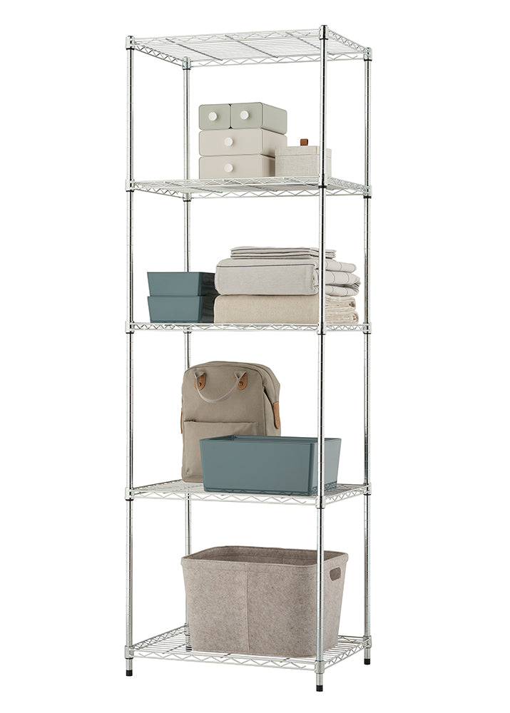 TRINITY BASICS® EcoStorage® | 5-Tier Wire Shelving | 24x18x72 | NSF ...