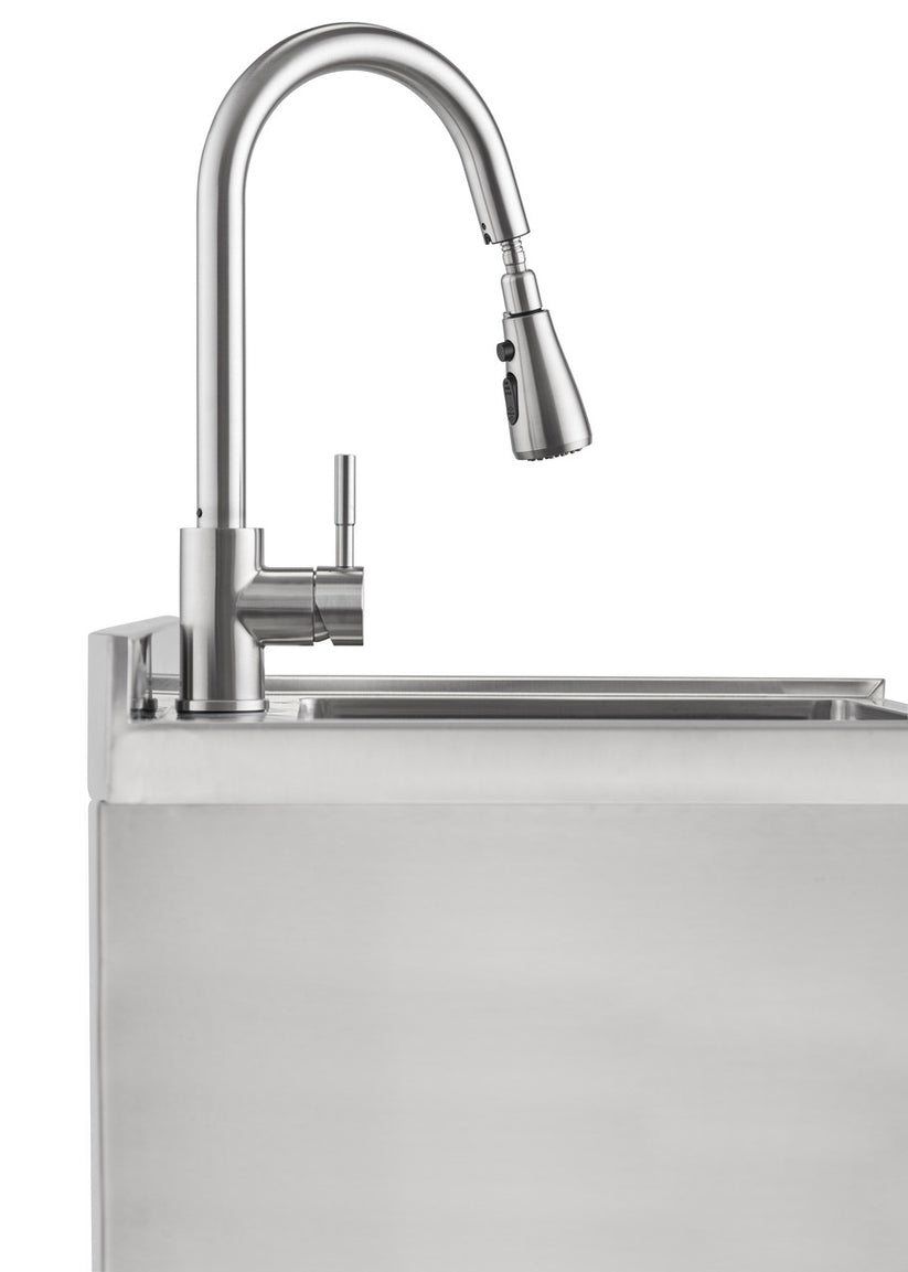 TRINITY EcoStorage® | 30x14x11.5 Basin | Stainless Steel Utility Sink ...