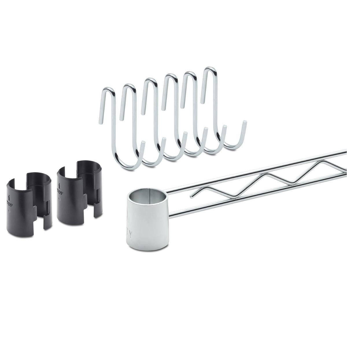 TRINITY EcoStorage® 18" Sidebar + Hook Set, Chrome – TRINITY ...